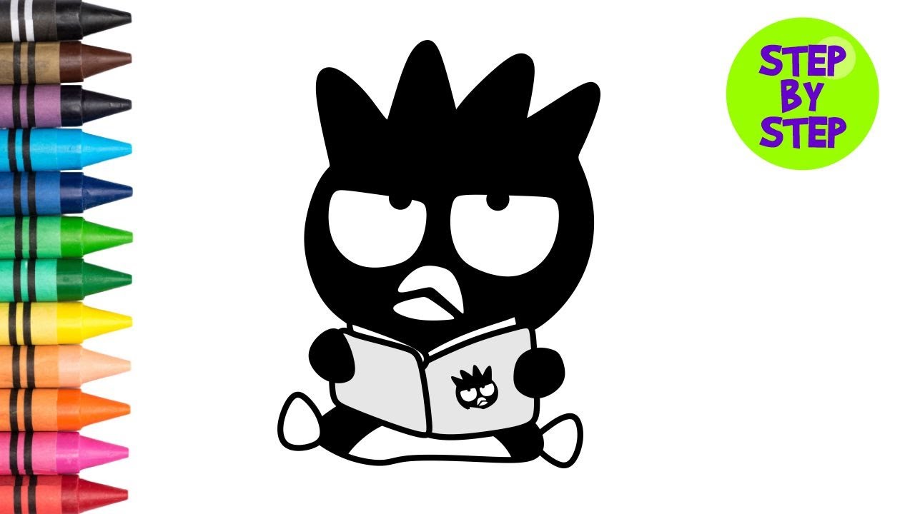 How to draw the Badtz-maru easy - YouTube