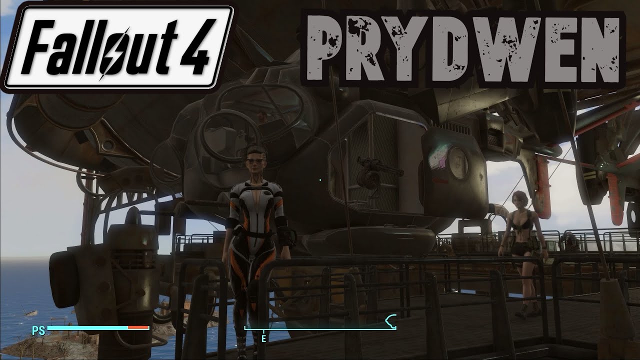 Fallout 4 Cap #37 | Llegada al Prydwen de la Hermandad | Con Mods - YouTube