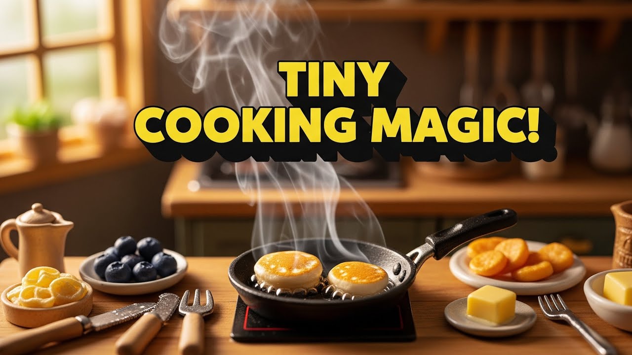 Satisfying Miniature Cooking ASMR – Tiny Kitchen, Big Flavors! 🍳🔪 - YouTube