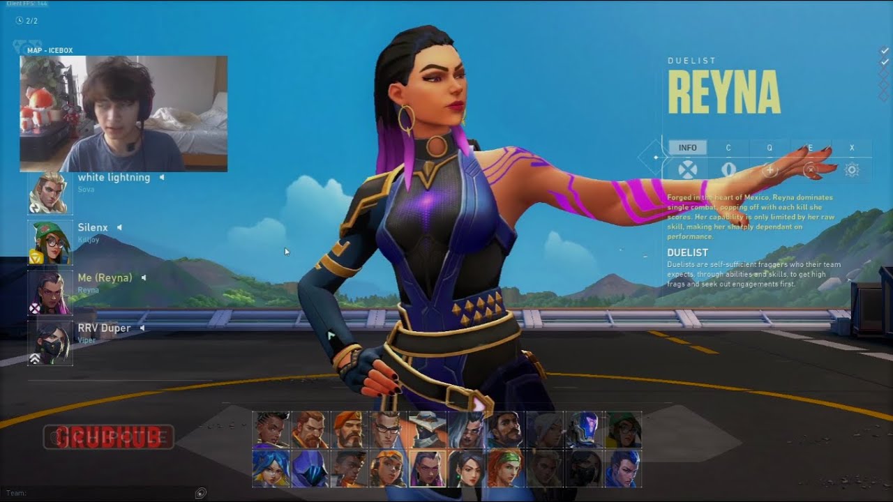 ASUNA REYNA GAMEPLAY | VALORANT RANKED | FULL MATCH VOD - YouTube