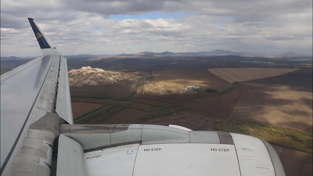 Air Astana Airbus A320neo EI-KBJ Landing Oskemen UKK 17 Sep2024 - YouTube