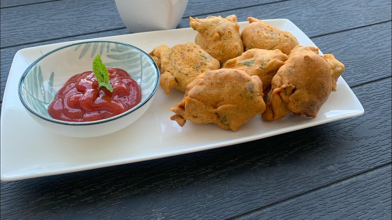 chicken bhaji (சிக்கன் பஜ்ஜி) - YouTube