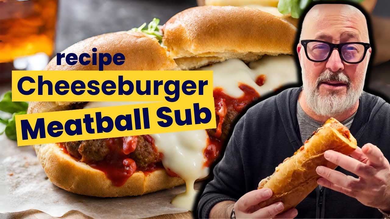 Cheeseburger Meatball Sub Recipe - YouTube
