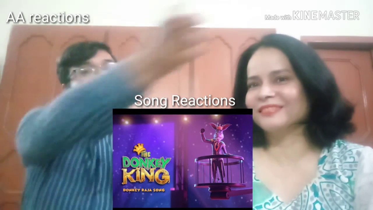 Donkey Raja song the donkey King movie | AA reactions - YouTube