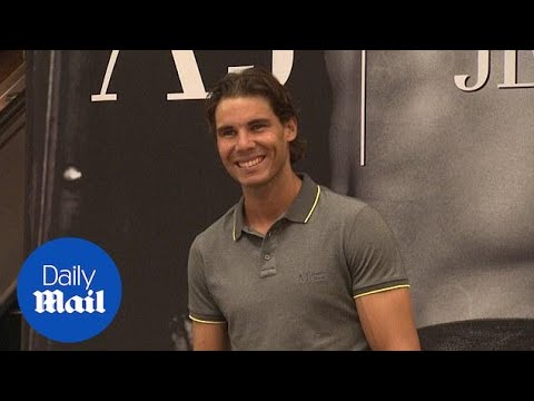 Rafael Nadal as the face of Armani Jeans in 2011 - Daily Mail - YouTube