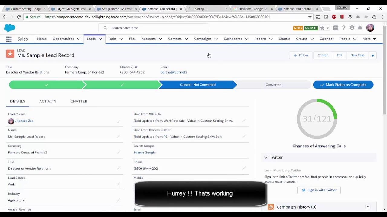 Use Hierarchy custom settings to avoid hard coding in Salesforce - YouTube