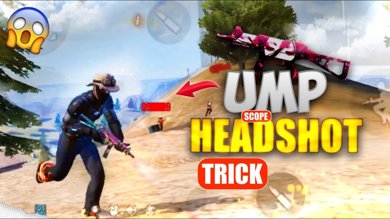 UMP NEW AUTO SCOPE HEADSHOT TIPS & TRICKS 😱 SECRET EASY TRICK !🤯 100% WORKING?తెలుగులో || TELUGU ...