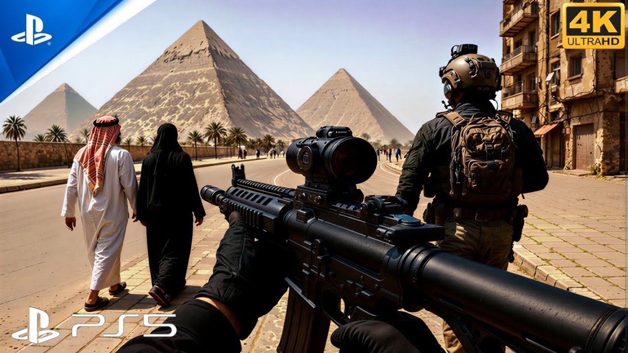 Ambushed in Cairo | Battlefield 6 Night Raid Mission | 4K 60 FPS ...