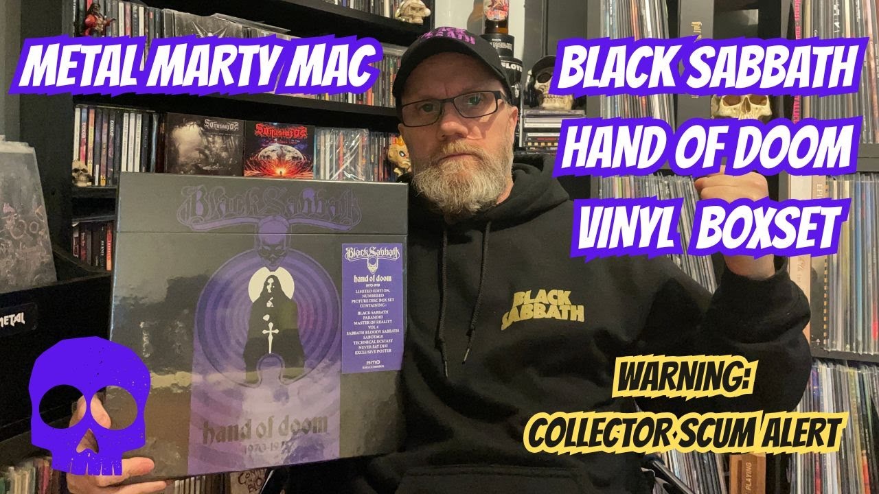 Black Sabbath - Hand of Doom - Picture Disc - Vinyl Boxset - Unboxing 💀 ...