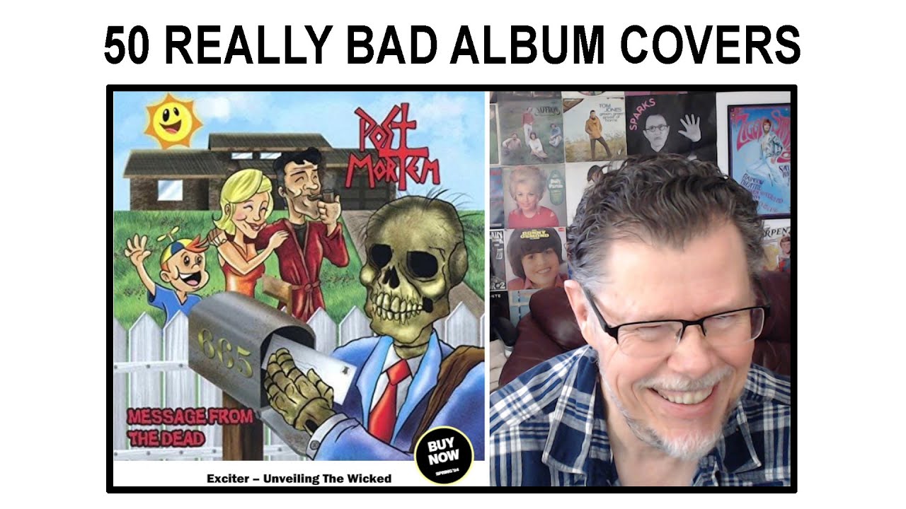 50 REALLY BAD ALBUM COVERS (REACTION) - YouTube