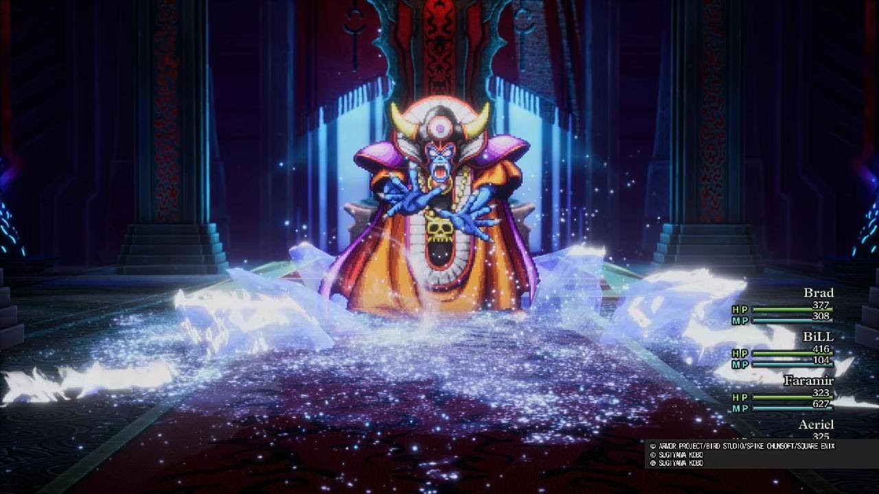 Dq3 Remastered Zoma Boss Fight - YouTube
