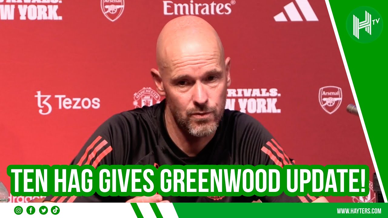 GREENWOOD future? Let's see! | Erik ten Hag - YouTube