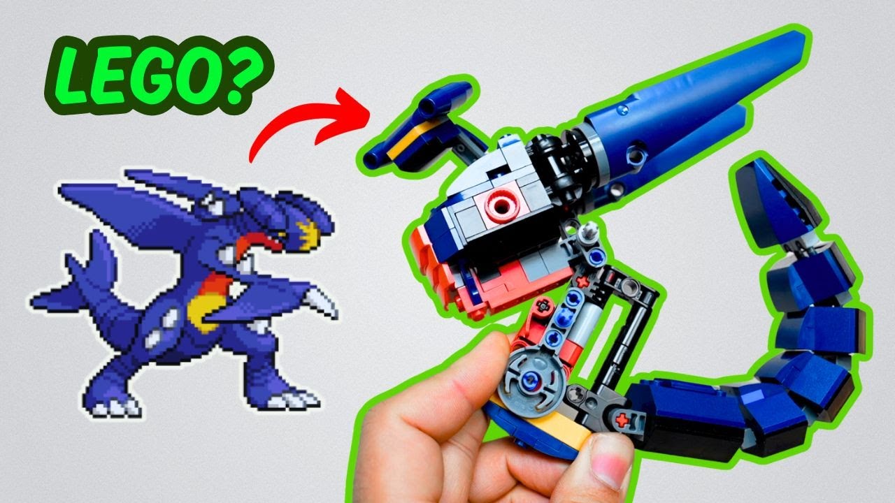 Pokémon Lego Build Challenge: Epic Garchomp Mech - YouTube