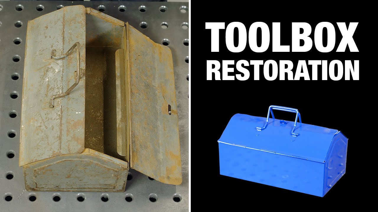 Rusty Toolbox Restoration (60 years old) by Norton - YouTube
