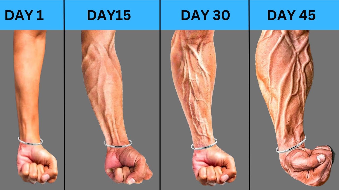बड़े FOREARM कैसे बनाये | Build Big And Strong Forearms At Home In 30 ...