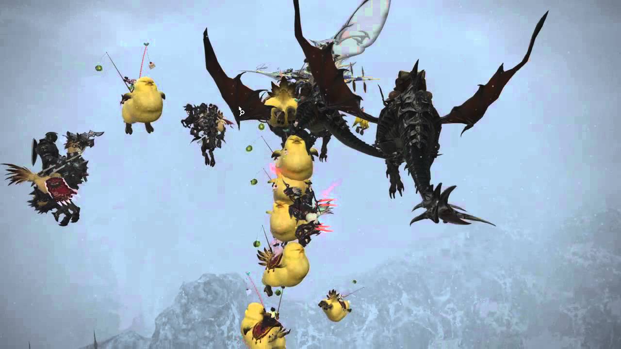 FINAL FANTASY XIV Fat Chocobo Tower (Balmung) - YouTube