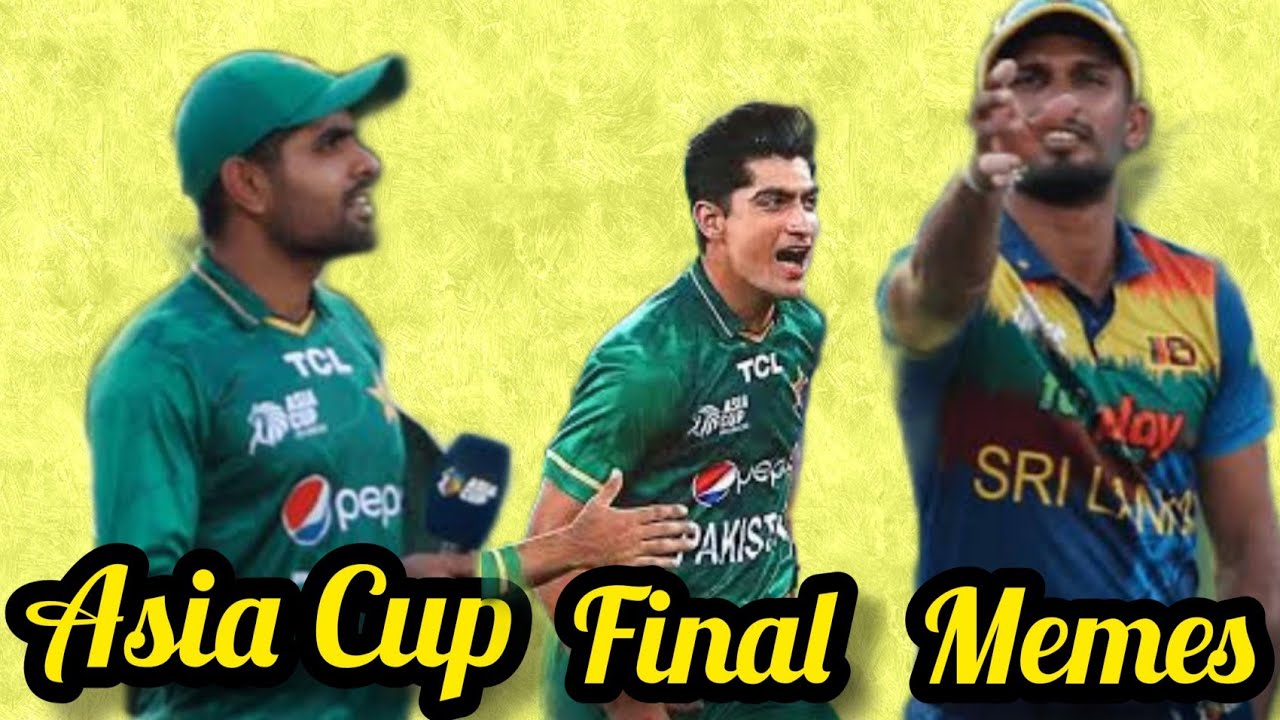 Asia Cup Final Memes Should Watch With Babar - YouTube