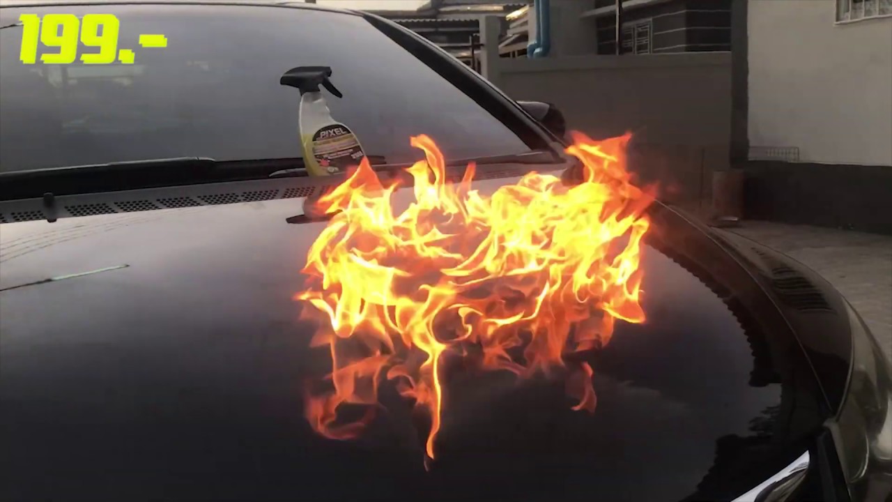 PIXEL titanium Glass coating Full clip - YouTube