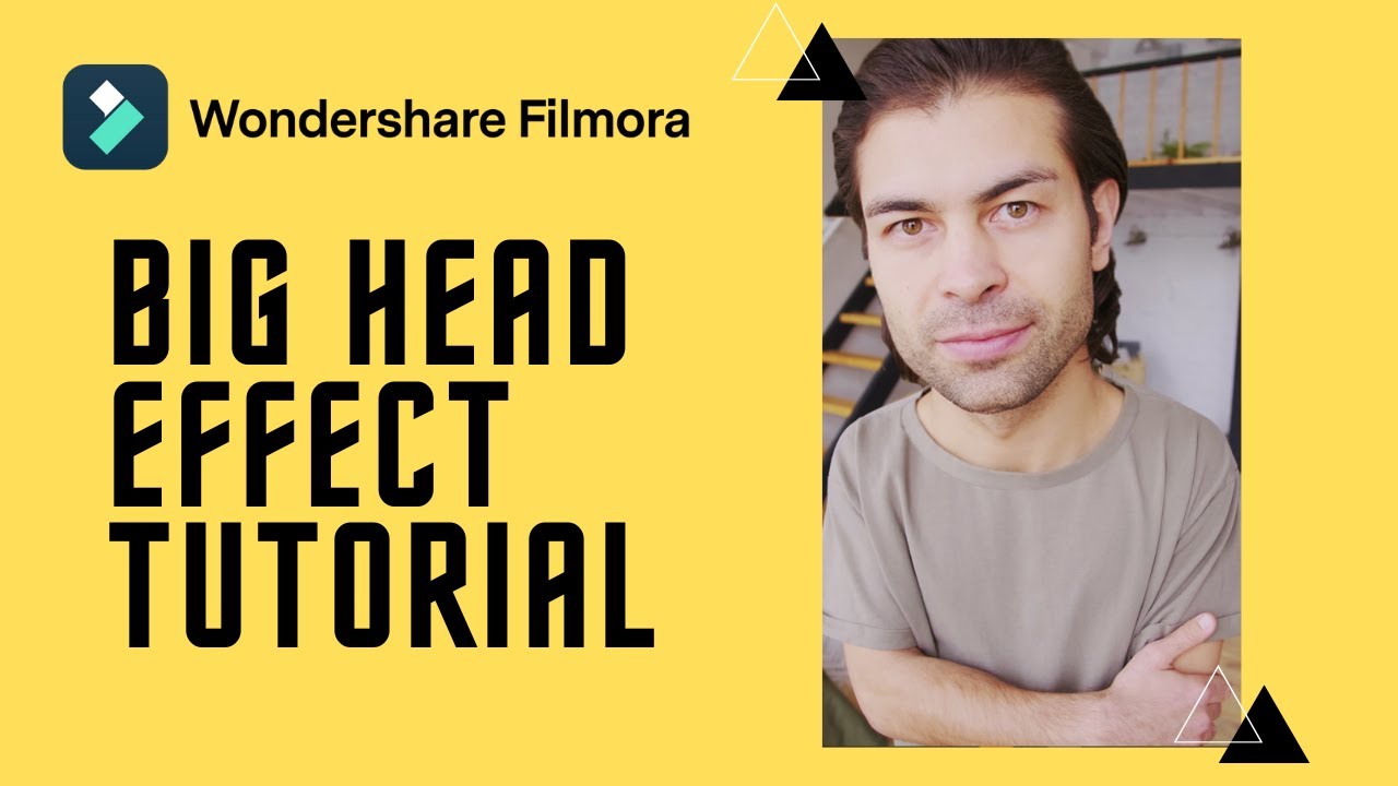 How to make big head effect with Wondershare Filmora - YouTube