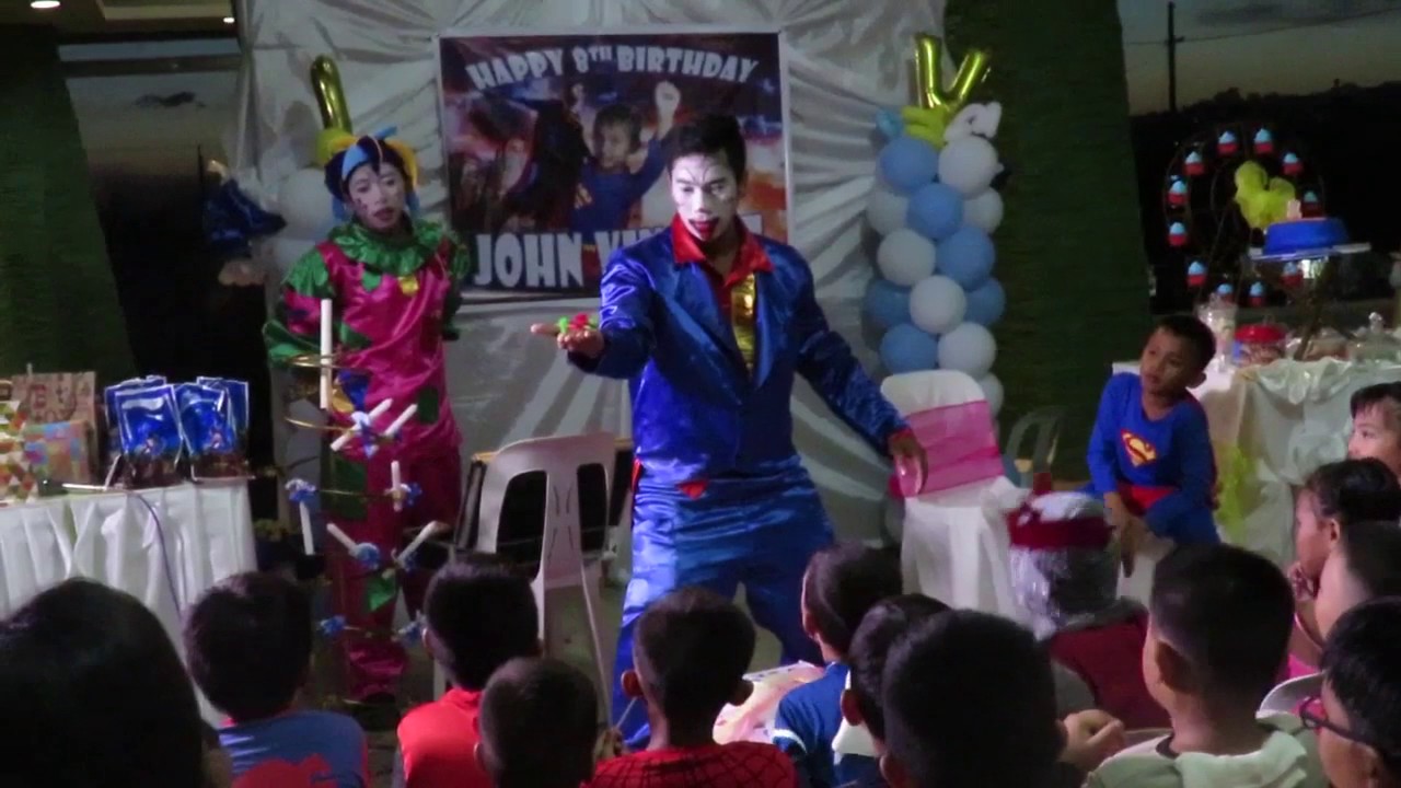 JV Clown's Magic Show - YouTube