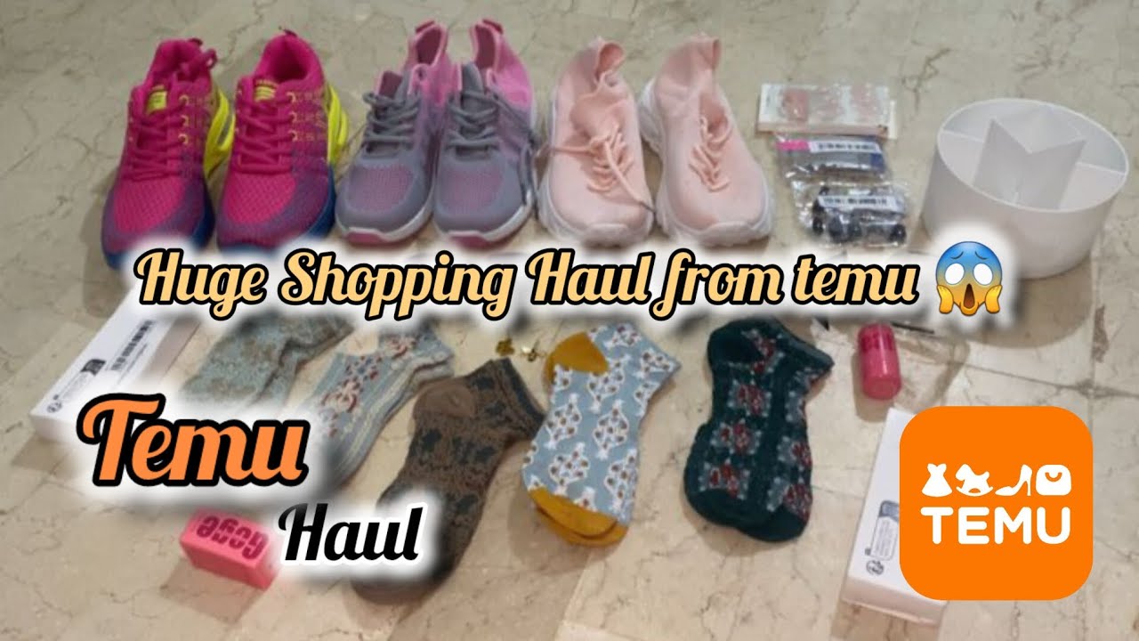 Huge Temu Shopping Haul | Temu viral Products Unboxing - YouTube