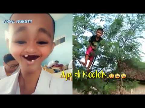 REAKSI ANAK KETAKUTAN DI KOCOK..😆😅😂