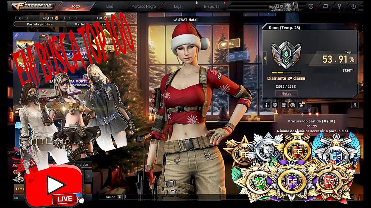 🔴CROSSFIRE - RANK CHEGA MAIS !! - YouTube