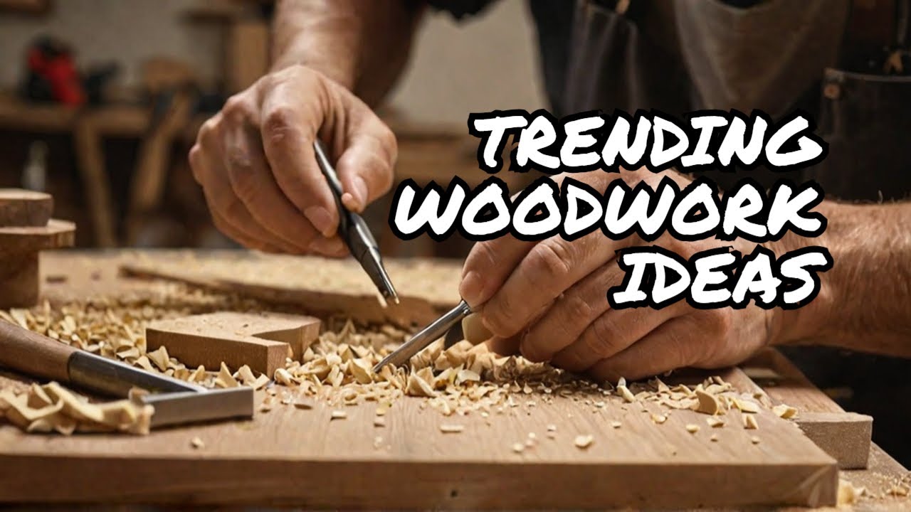 Top Trending Woodworking Projects for 2024 - YouTube