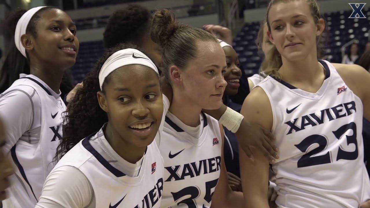 Xavier Women's Basketball vs Creighton - YouTube