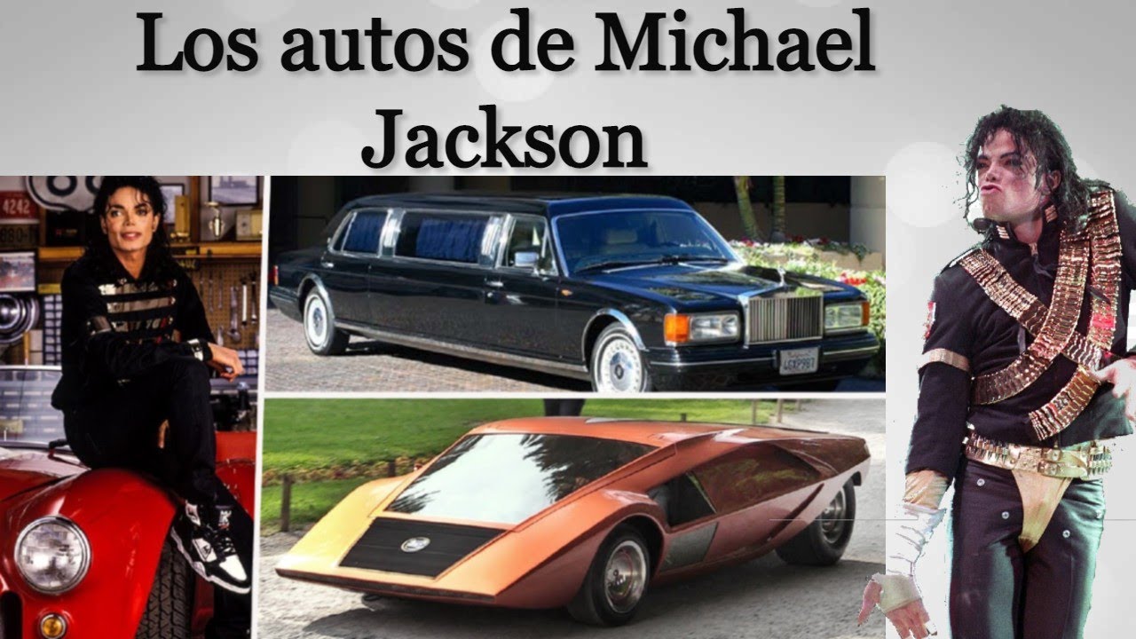 La coleccion de autos de Michael Jackson - YouTube