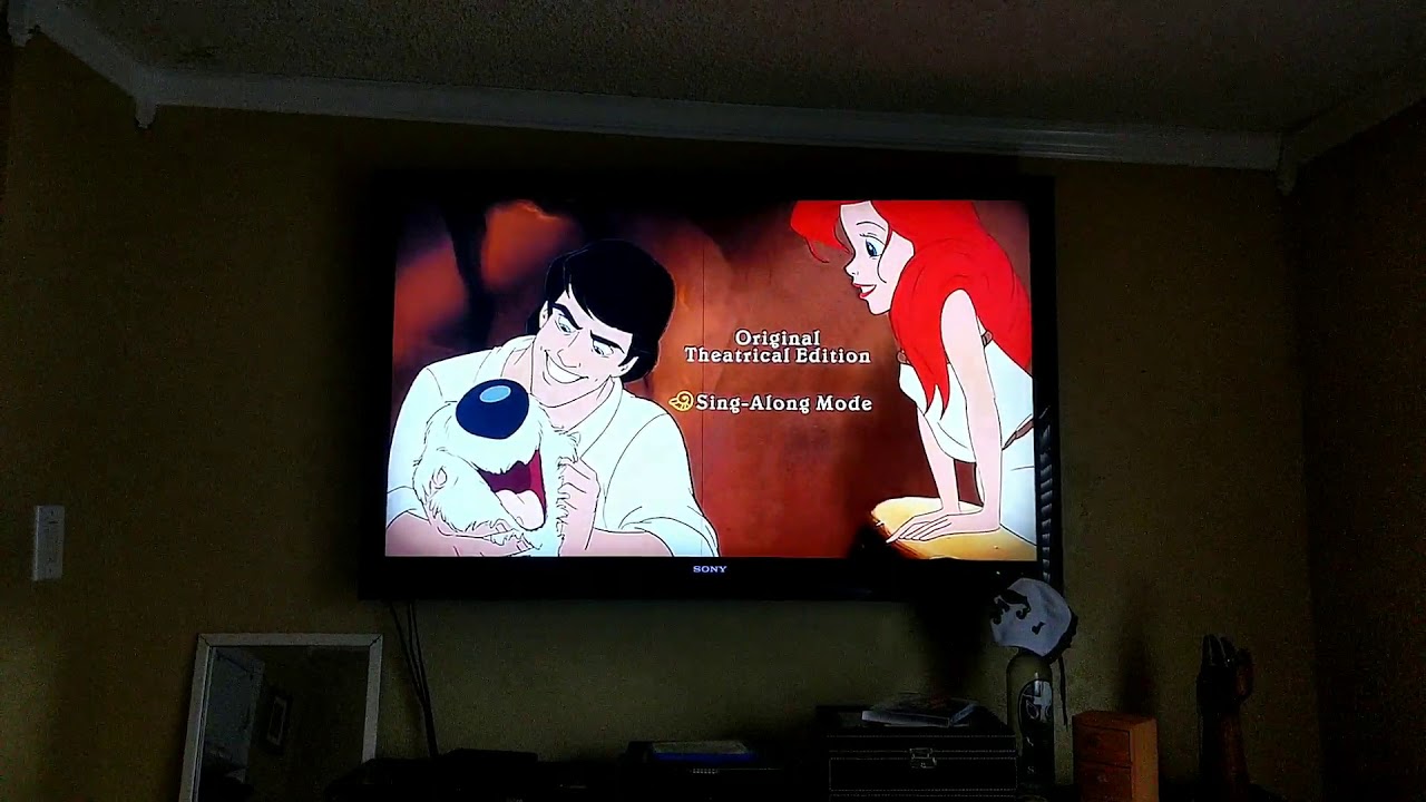 Disney's The Little Mermaid DVD Main Menu 2019 DVD - YouTube