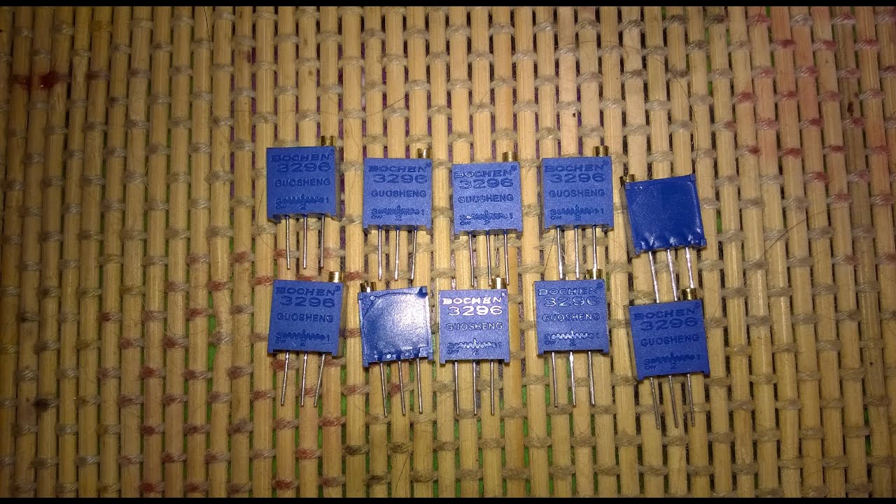 10k Trimmer Potentiometer ##31 - YouTube