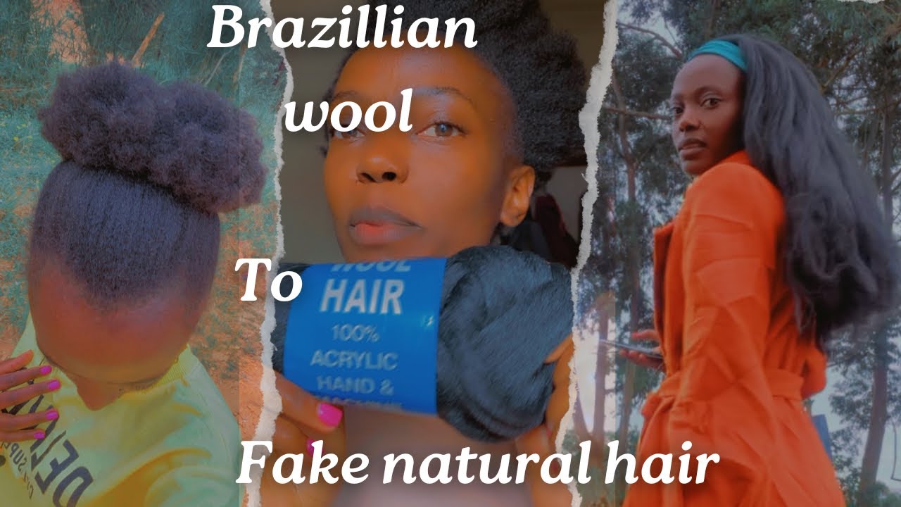 BRAZILLIAN WOOL SEW IN | BRAZILLIAN WOOL FOR A NATURAL LOOK | FAKE ...