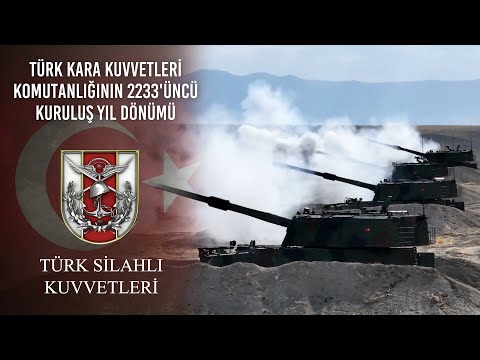 Türk Kara Kuvvetleri Komutanlığının 2233'üncü Kuruluş Yıl Dönümü