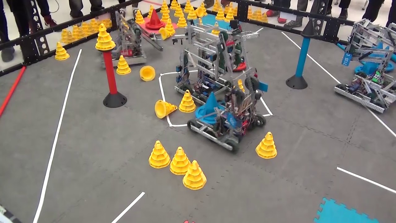 VEX Robotics Tournament at Parkside - YouTube