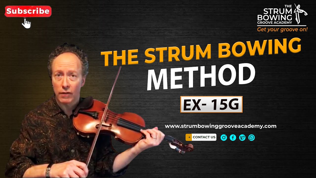 The Strum Bowing Method Ex 15G - YouTube