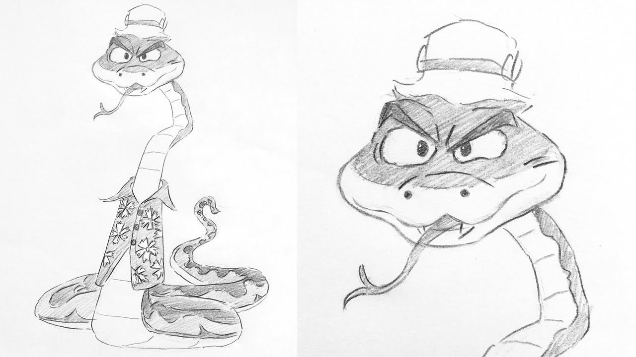 How to Draw Mr. Snake Step by Step - The Bad Guys Movie - How to Draw ...