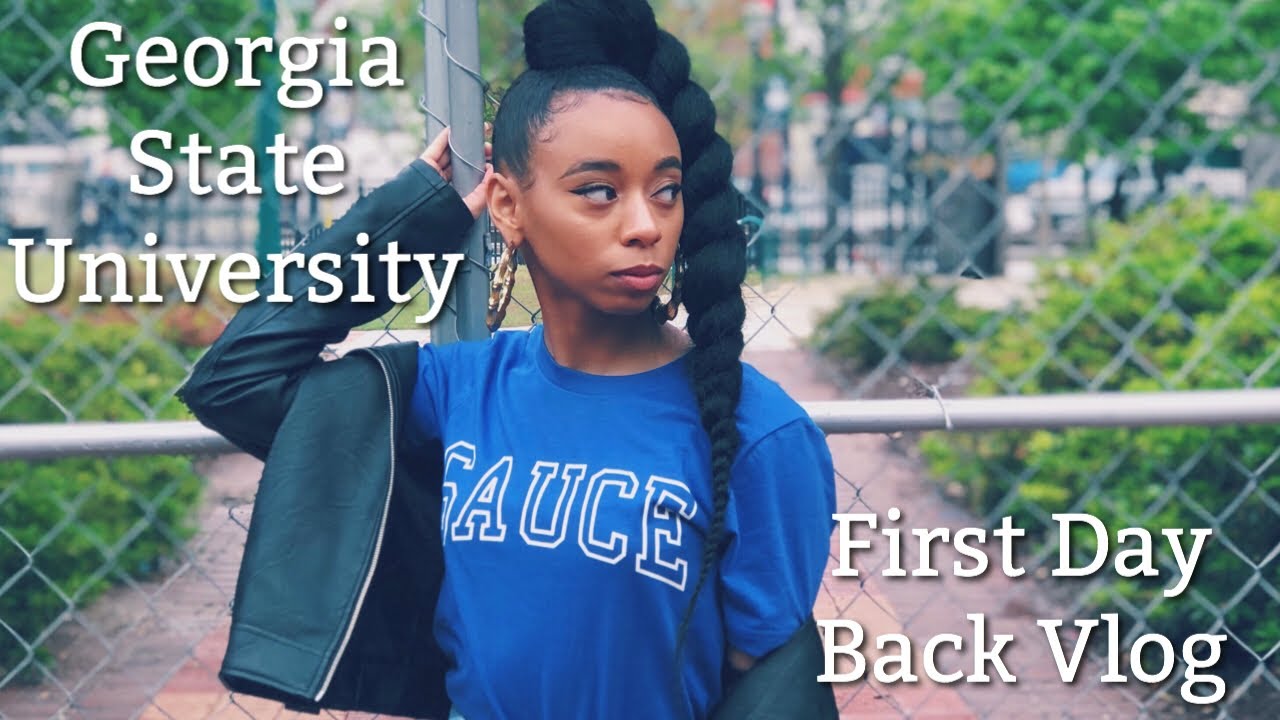 First Day Back Vlog | Georgia State University - YouTube