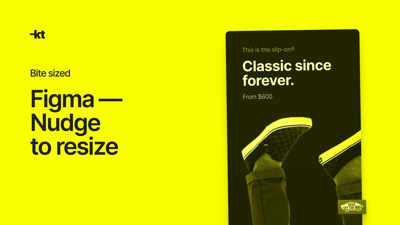 Figma — Nudge to resize - YouTube