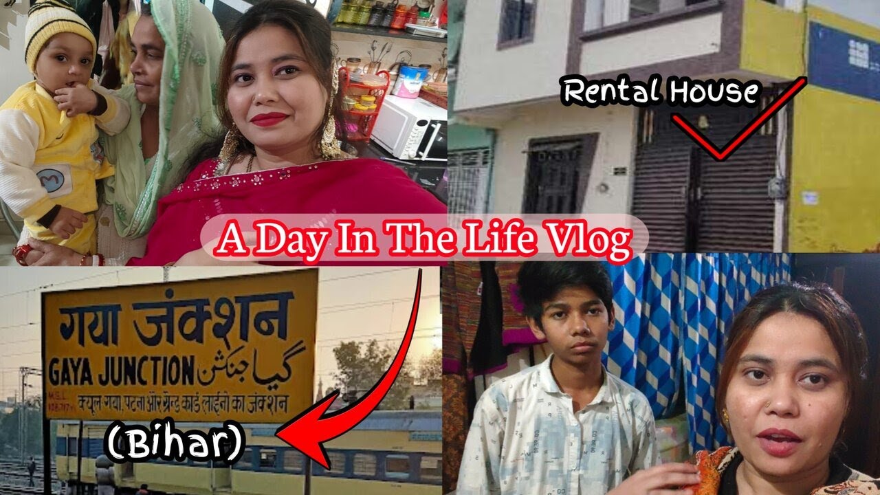 A Day In The Life Vlog | Apna Rental House Gaya ( Bihar) | Daily Life ...