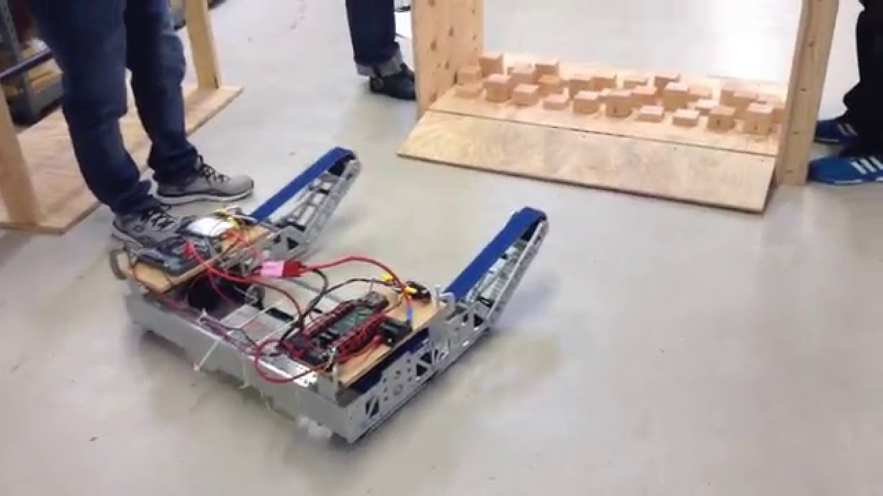 2015-2016 HS Robotics Team Robot In Progress - YouTube