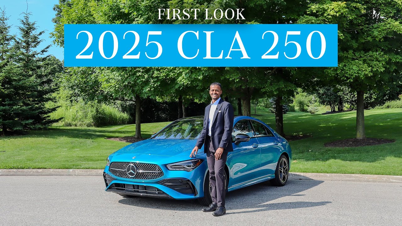 Experience The 2025 Mercedes CLA 250 in Hyper Blue | Mercedes-Benz ...