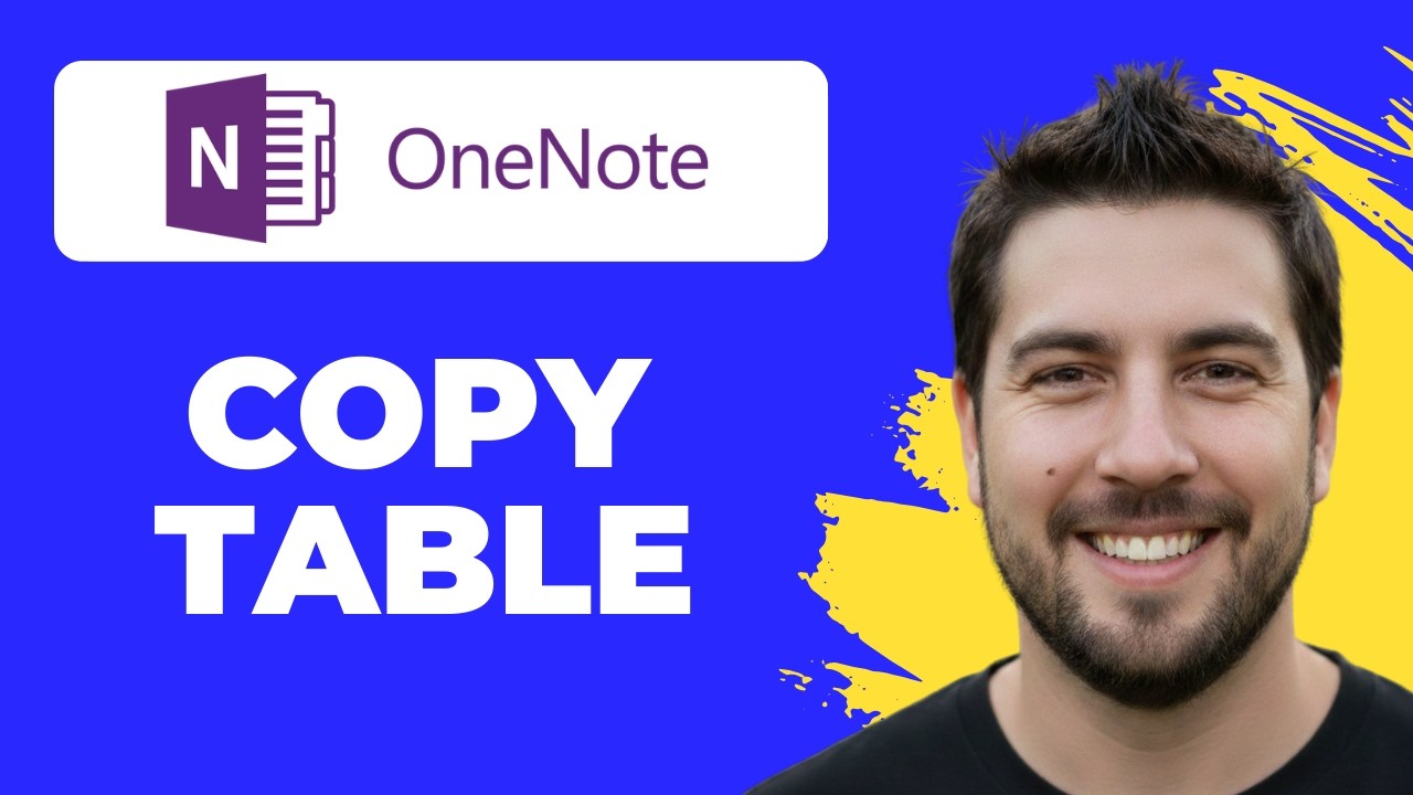 How To Copy A Table From Excel To OneNote (Working 2026) - YouTube
