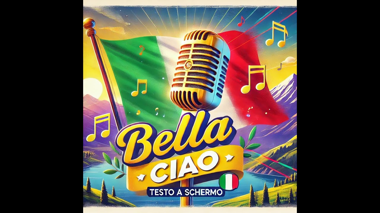 Bella Ciao - Karaoke 🎤 Canta la canzone della resistenza - YouTube