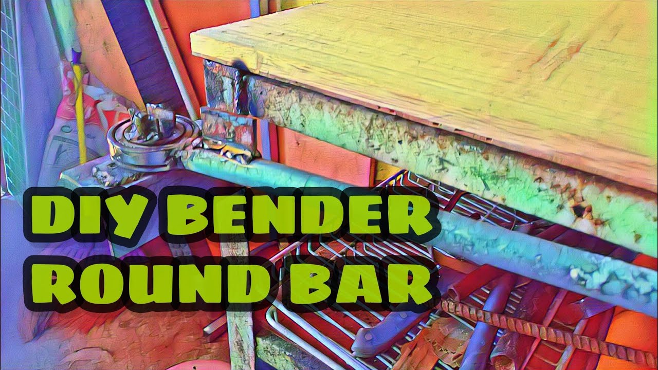 DIY BENDER ROUND BAR #METAL #STEEL #METALBAR #ROUNDBAR # ...