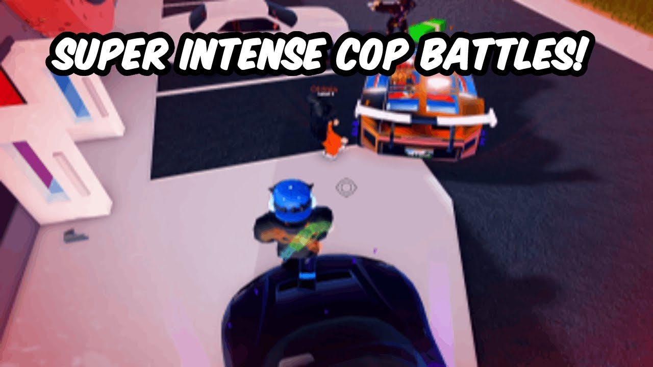 SUPER INTENSE COP BATTLES |Roblox Jailbreak| - YouTube