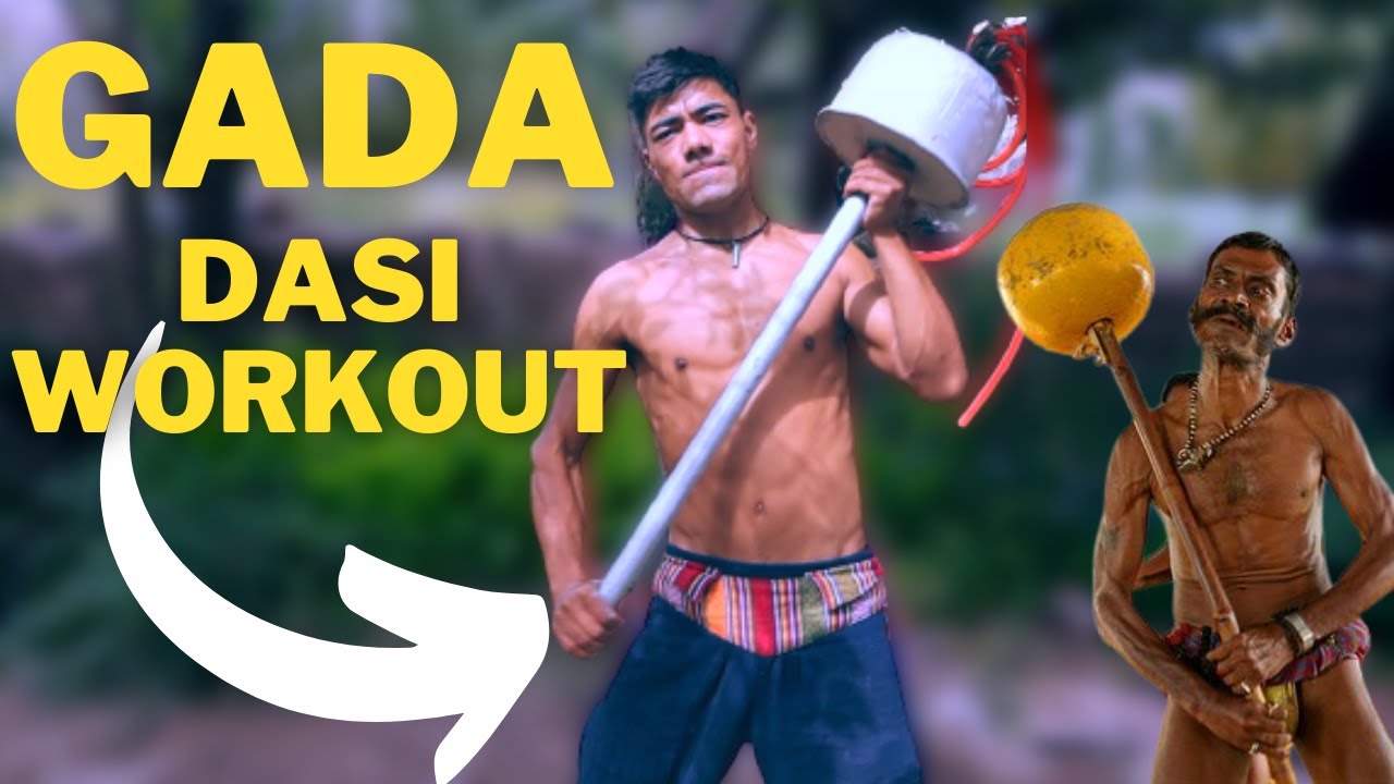 Desi Workout with Gada || How to make Gada at Home || Health Coach ...