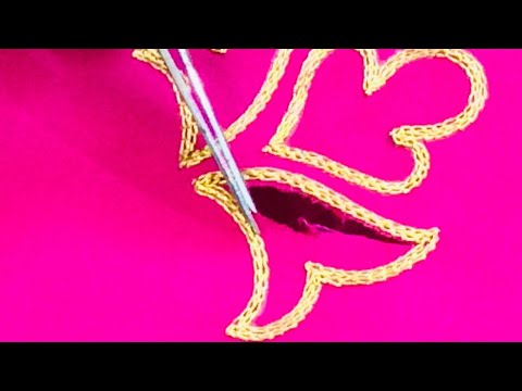 Aari embroidery tutorial 27 - YouTube