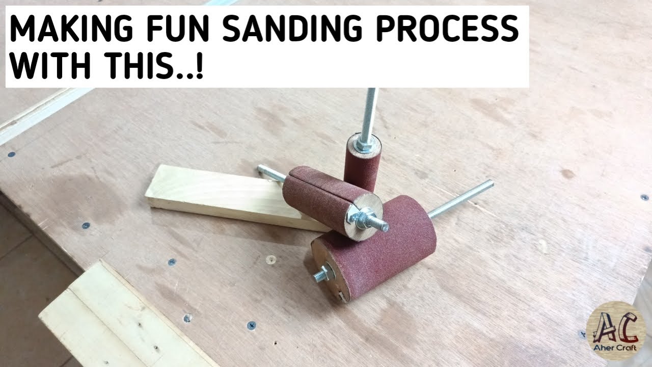 Ditch the Expensive Tools! DIY Spindle Sander for Beginners - YouTube