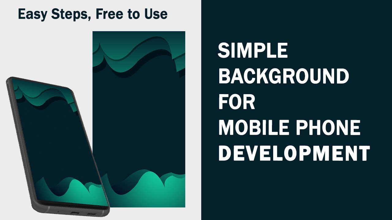 Background for Android Development #2 | Photoshop Tutorial | Mobile ...